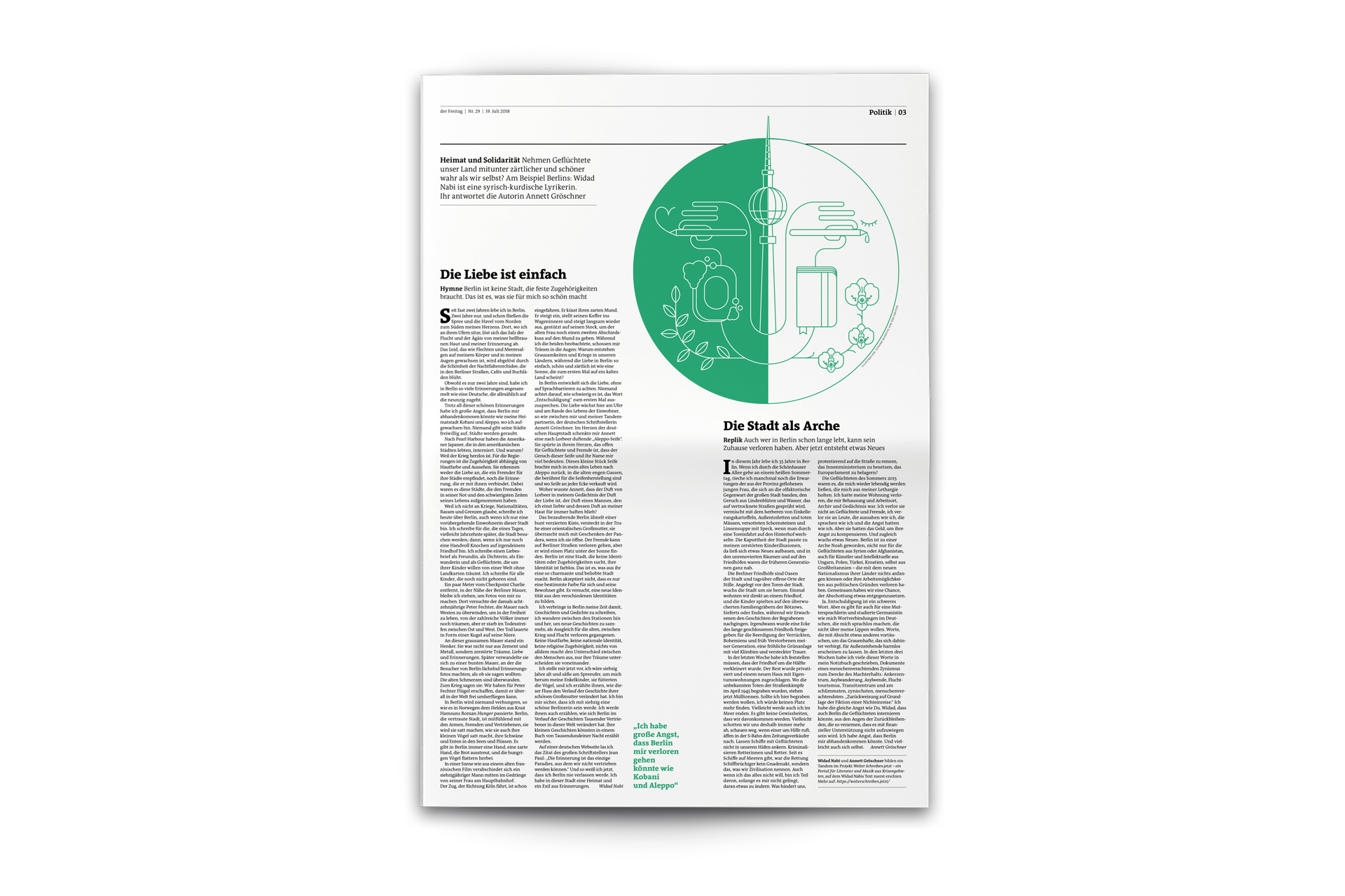 Susann Massute — Der Freitag Newspaper