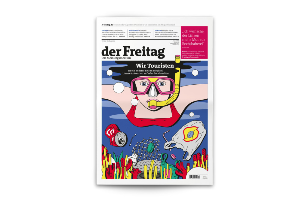 Susann Massute — Der Freitag Title Design