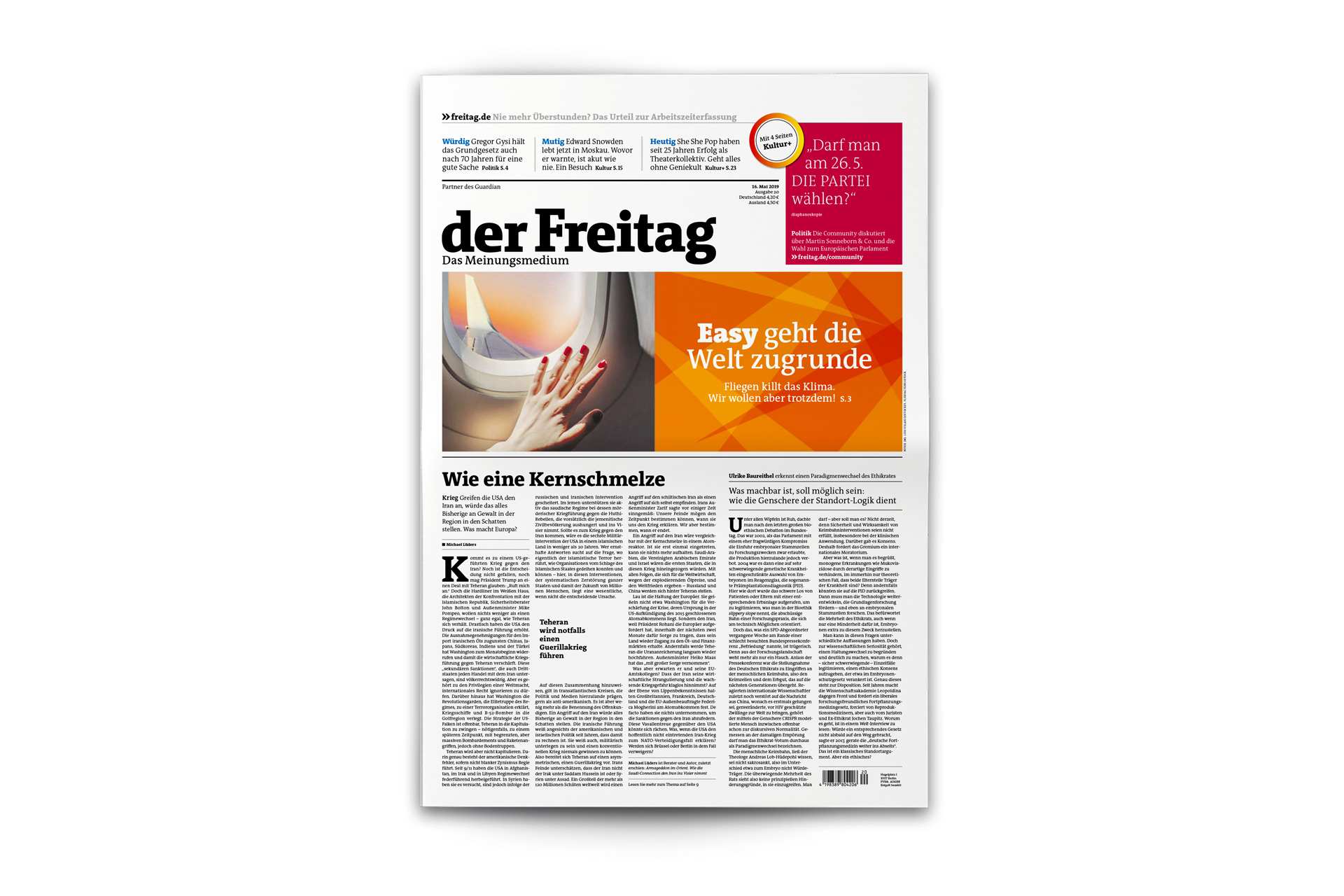 Susann Massute — Der Freitag Title Design