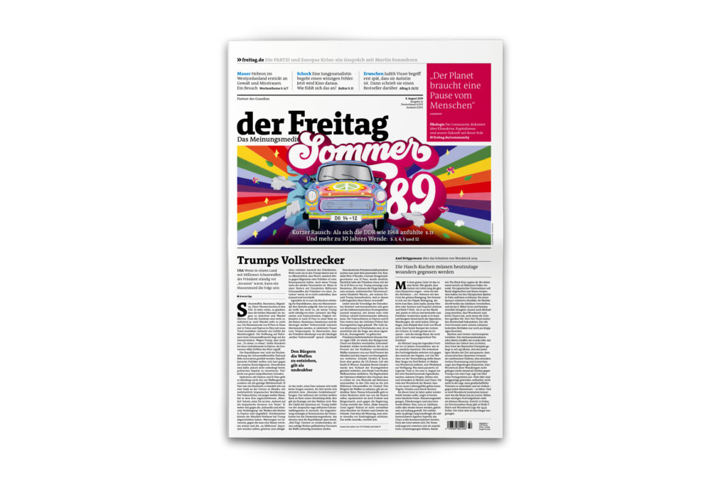 Susann Massute — Der Freitag Title Design