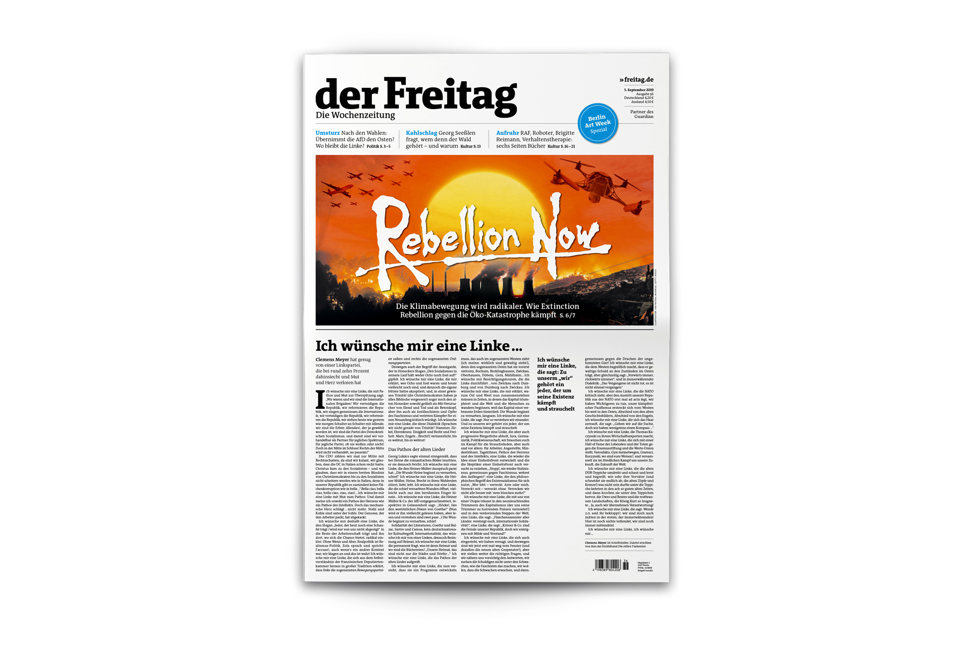 Susann Massute — Der Freitag Title Design